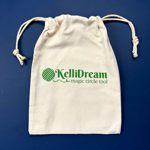 Canvas Pull-String Yarn Bag - KelliDream