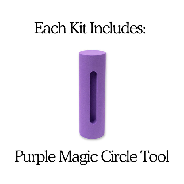 Learn to Crochet Kit Pig (Includes Purple Magic Circle Tool) - KelliDream